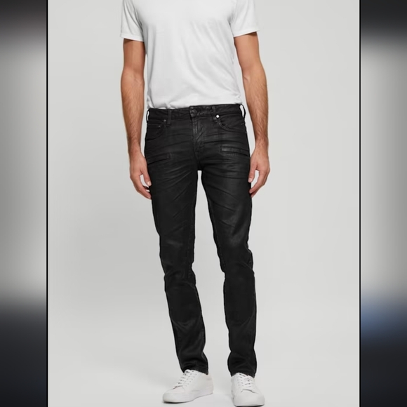 Guess | Jeans | Guess Tiesto Collection Coated Denim Tapered Stetch ...